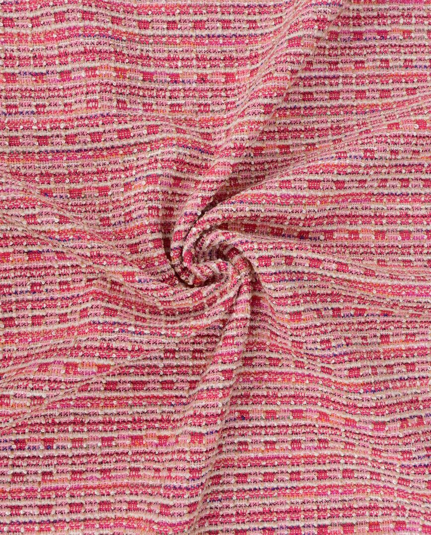 Bouclé Luxury Lurex : 5841 : 17 : Fuchsia – Millie and Dot LLC